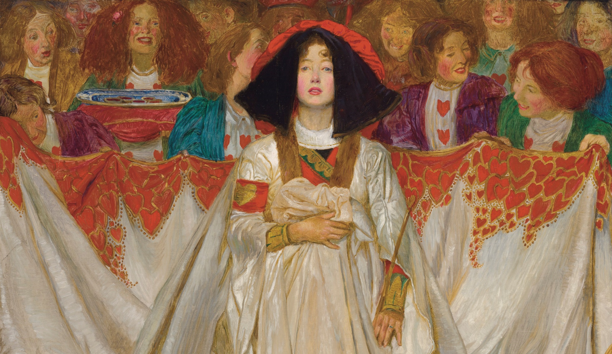 A Jam Tart and the Queen of Hearts – Milo Dickinson